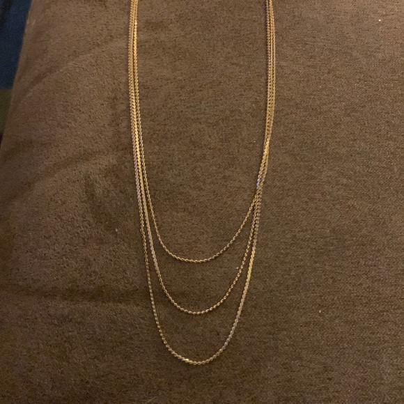 Jewelry | 15 Gold Chain No Markings With 3 Tiers | Poshmark